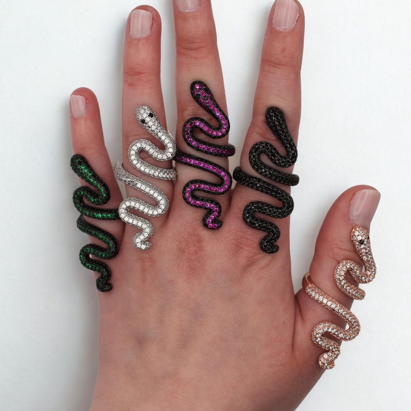 Snake Ring - Etsy