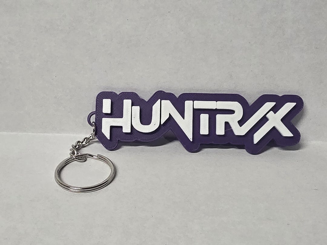 HUNTRIX Key Chain | K-pop Demon Hunter Inspired 3D Printed Fan Merch - Etsy