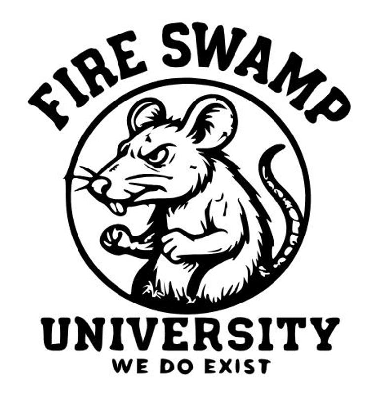 Fire Swamp University SVG - Etsy