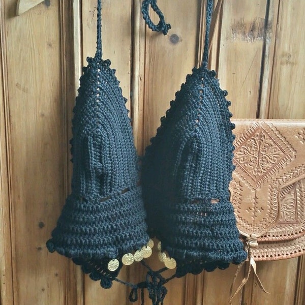 Fringe Crochet Bra - Etsy