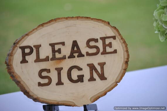 Items similar to PLEASE SIGN-3D wood Lettering on Etsy