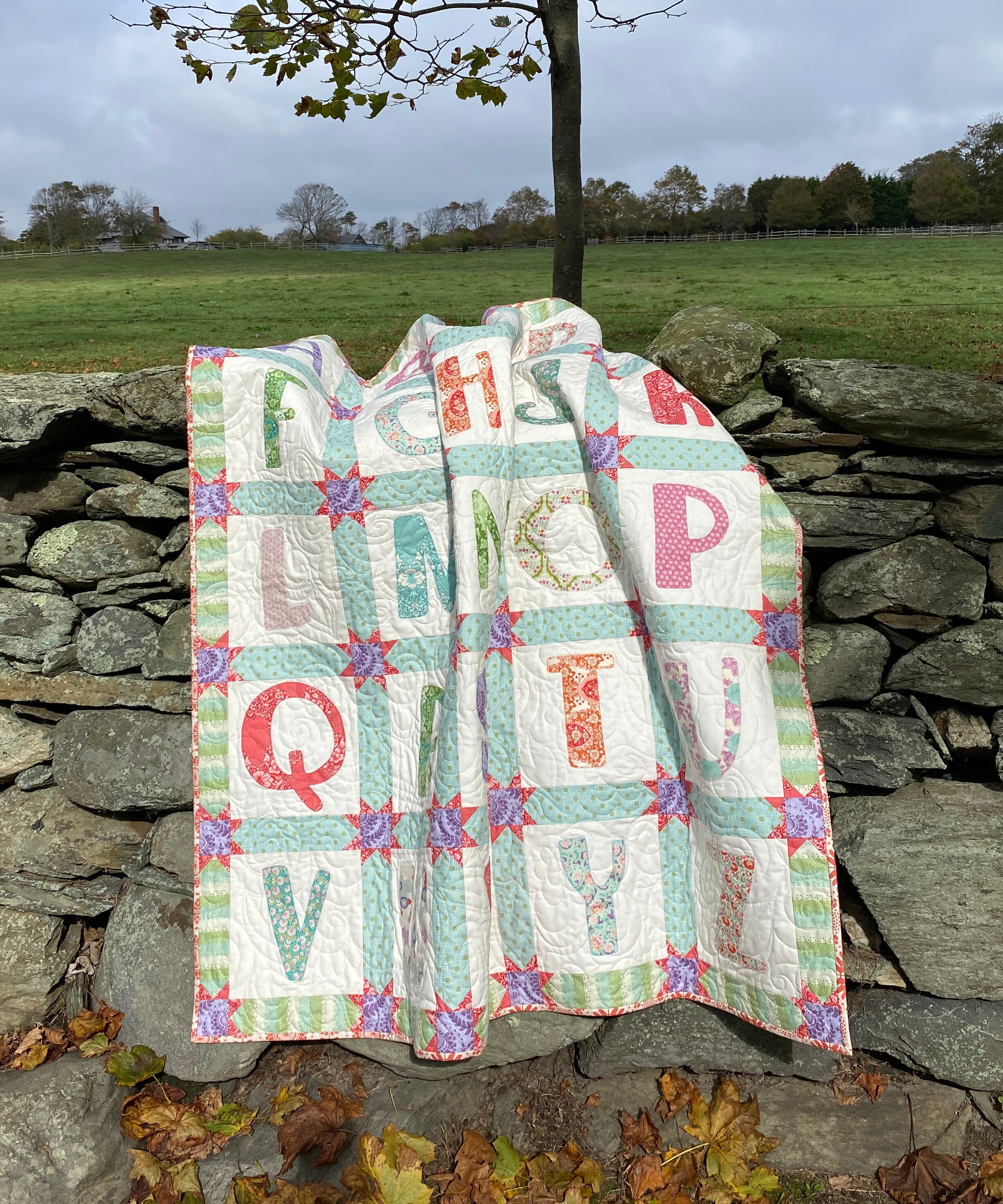 OH Baby Alphabet Quilt Pattern - Etsy
