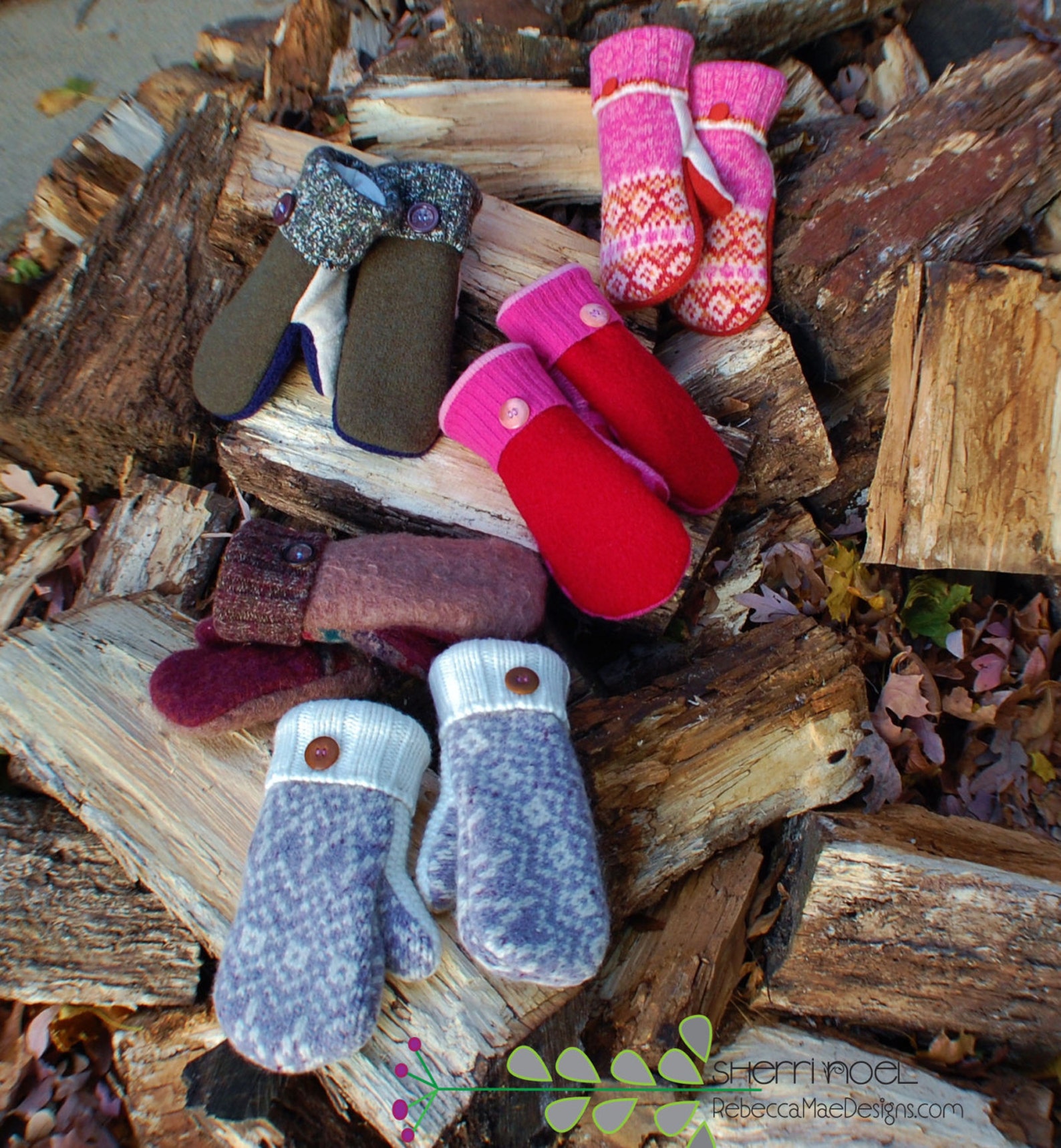 PDF MITTEN PATTERN Sewing Diy Pattern Tutorial for Upcycled - Etsy