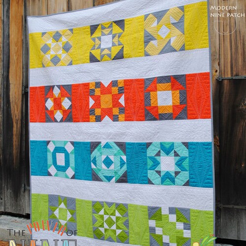 Cream & Sugar Block of the Month Quilt Pattern From It's | Etsy