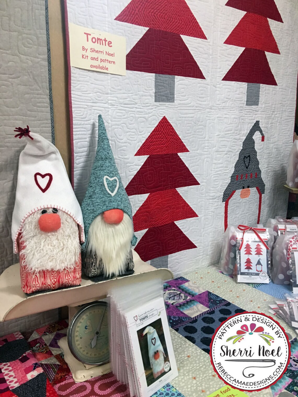Tomte Nisse Gnome Plush Sewing Pattern - Etsy