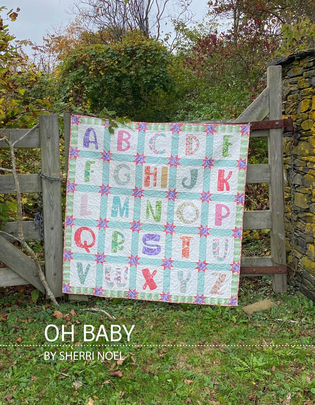 OH Baby Alphabet Quilt Pattern - Etsy
