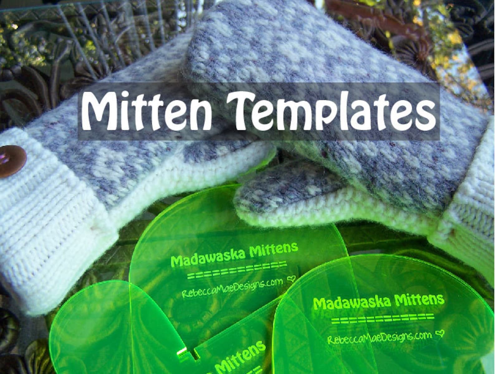 MITTEN PATTERN TEMPLATES - How to Make Mittens From Upcycled Felted ...