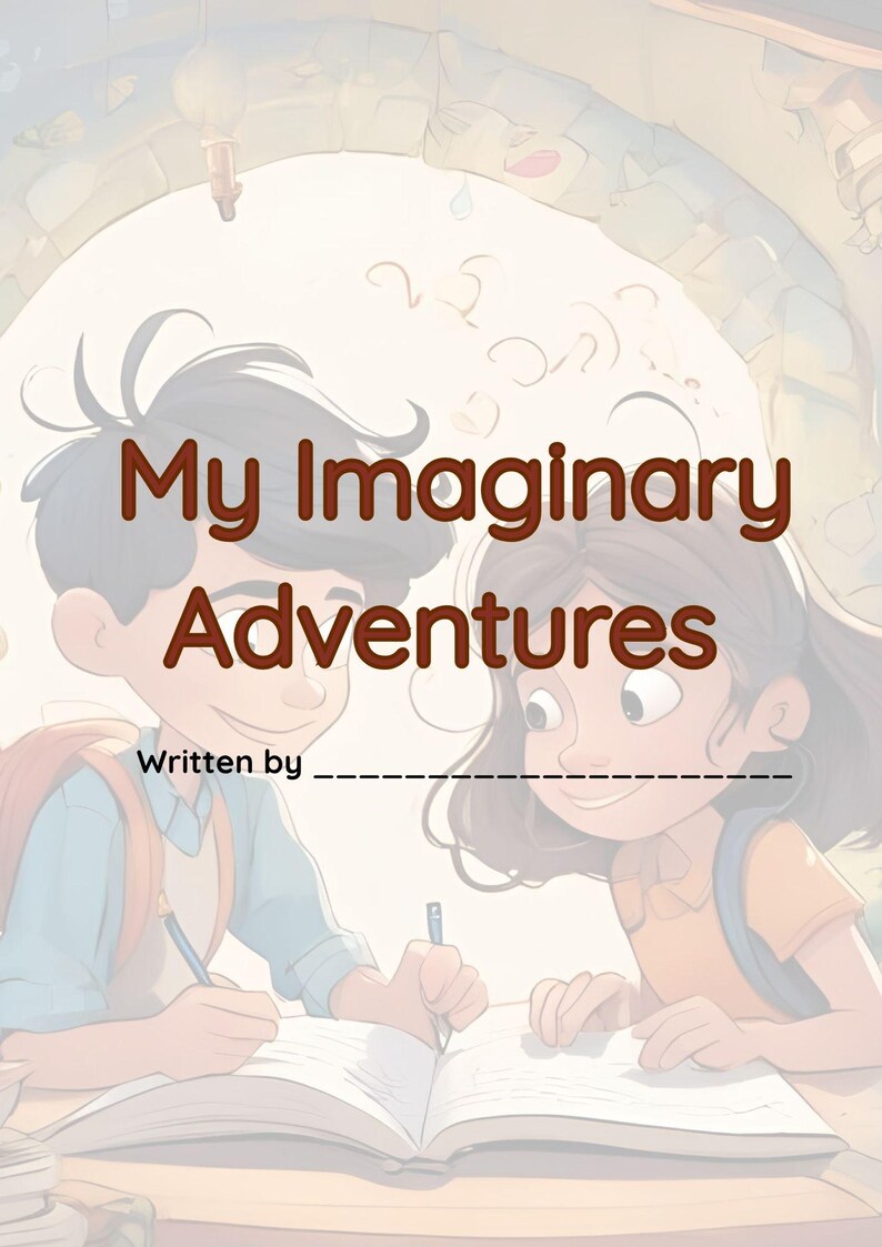Fill-in Story Book: My Imaginary Adventures - Creative Writing (PDF ...