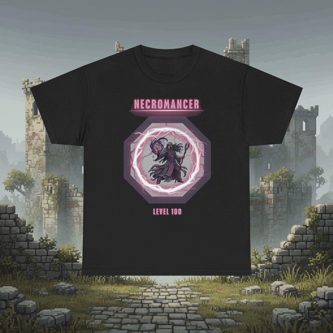 Pixel Art Necromancer Casting Spell Dark Fantasy Mage Retro Game - Etsy
