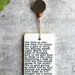 Rumi Ceramic Wall Tag • Rumi Poem • Rumi Wall Art • Rumi Gifts • Gift ...