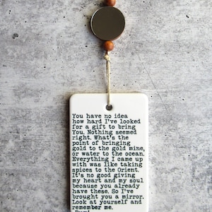 Rumi Ceramic Wall Tag • Rumi Poem • Rumi Wall Art • Rumi Gifts • Gift ...