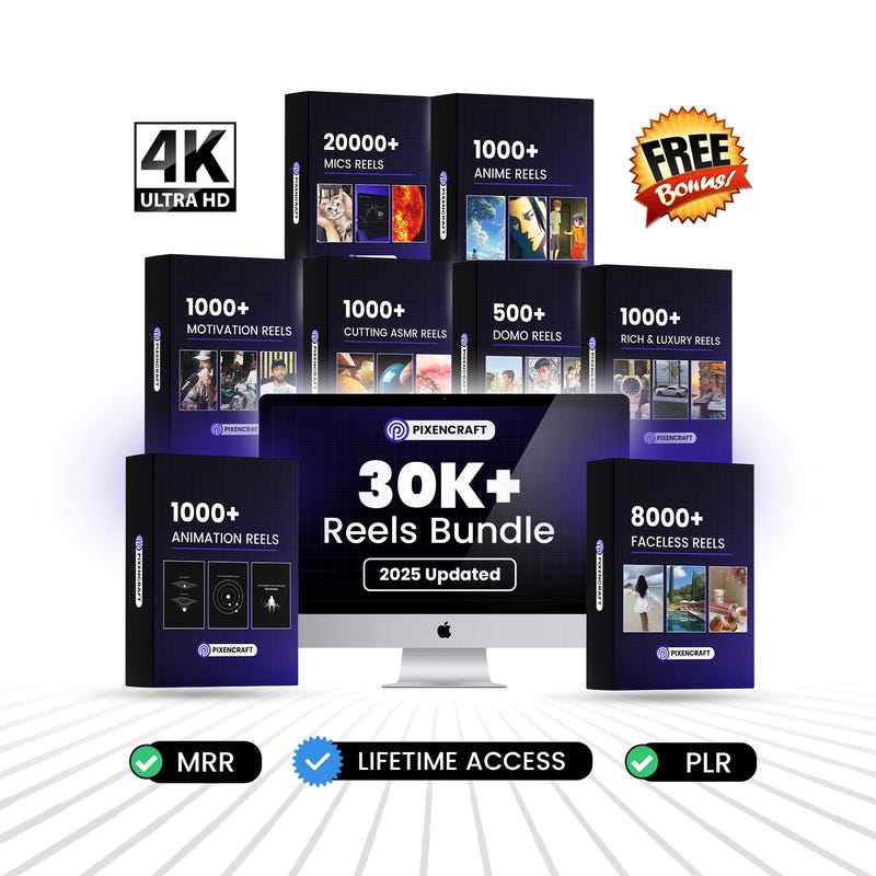 Buy Reels Bundle Online In India - Etsy India