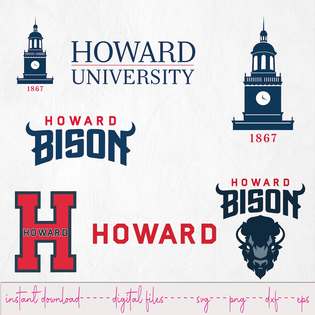 Howard University Svg, Howard Design Svg, Sport Font Svg, Arched Text ...