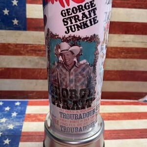 George Strait Tumbler - Etsy
