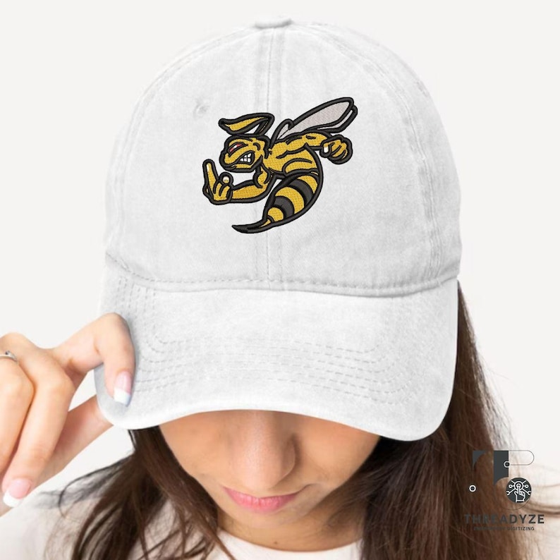 Funny Middle Finger Bee Embroidery Design | Rebellious Insect Patch ...
