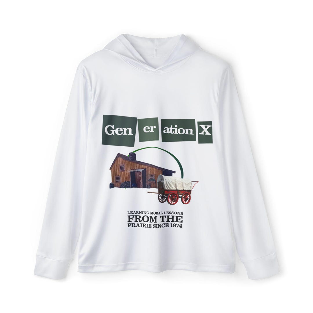 Gen X Nostalgia Pictograph Sporty Graphic Hoodie for Men, Trendy Warmup ...