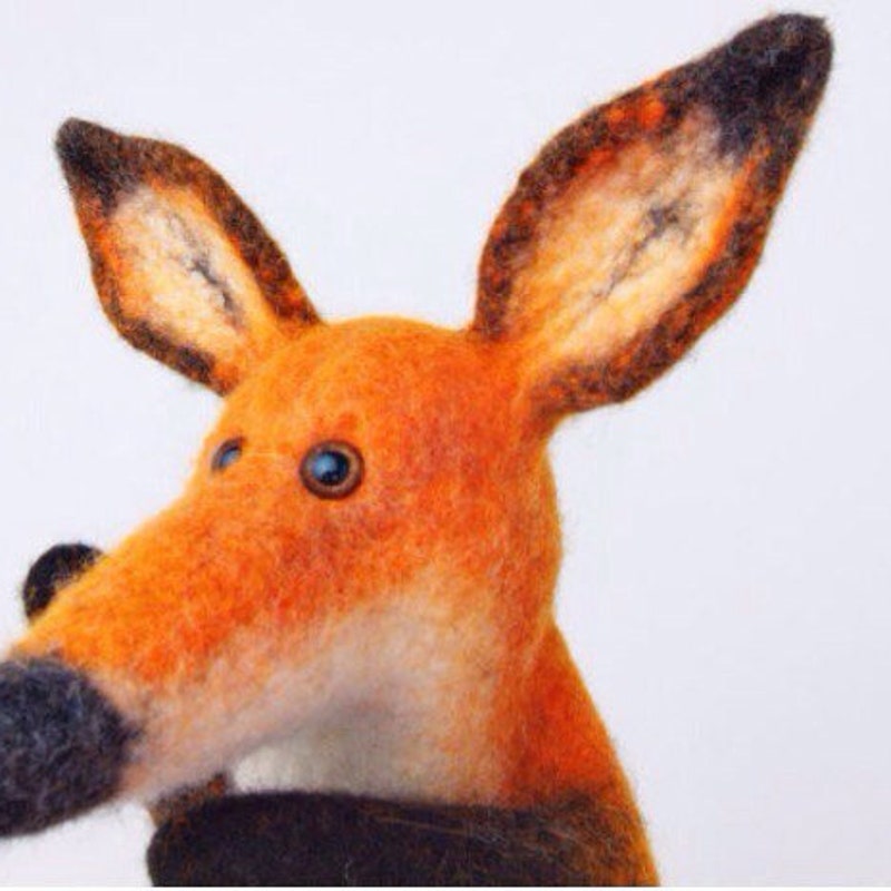 Felted Hand Puppet - Etsy