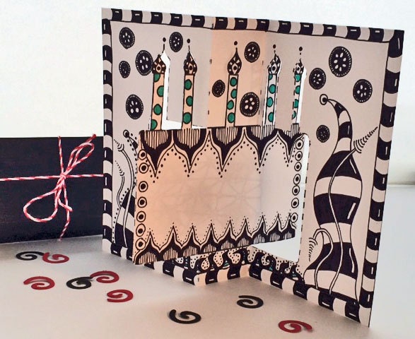 Downloadable Tangle Your Own - Birthday Card - Etsy
