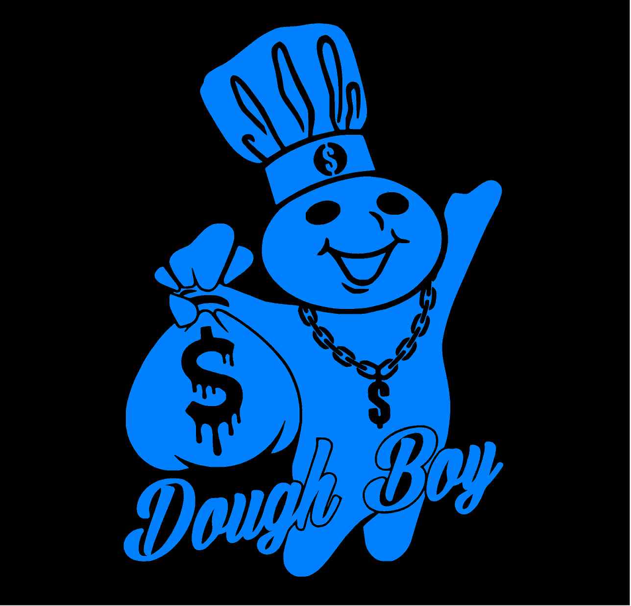 Dough Boy Vinyl Decal - Money Bag Sticker for Truck, Car - Etsy