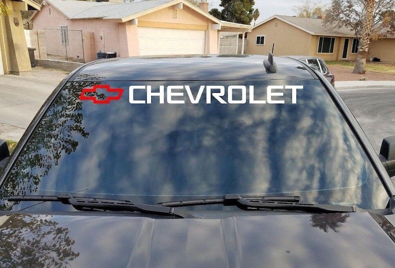 Chevy Trucks 1500 Window Sticker Bed Tailgate Vinyl Decal Chevrolet ...