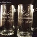 Etched Glass MEGA Beer Mugs for Your Wedding Party - Set of 4 - Etsy