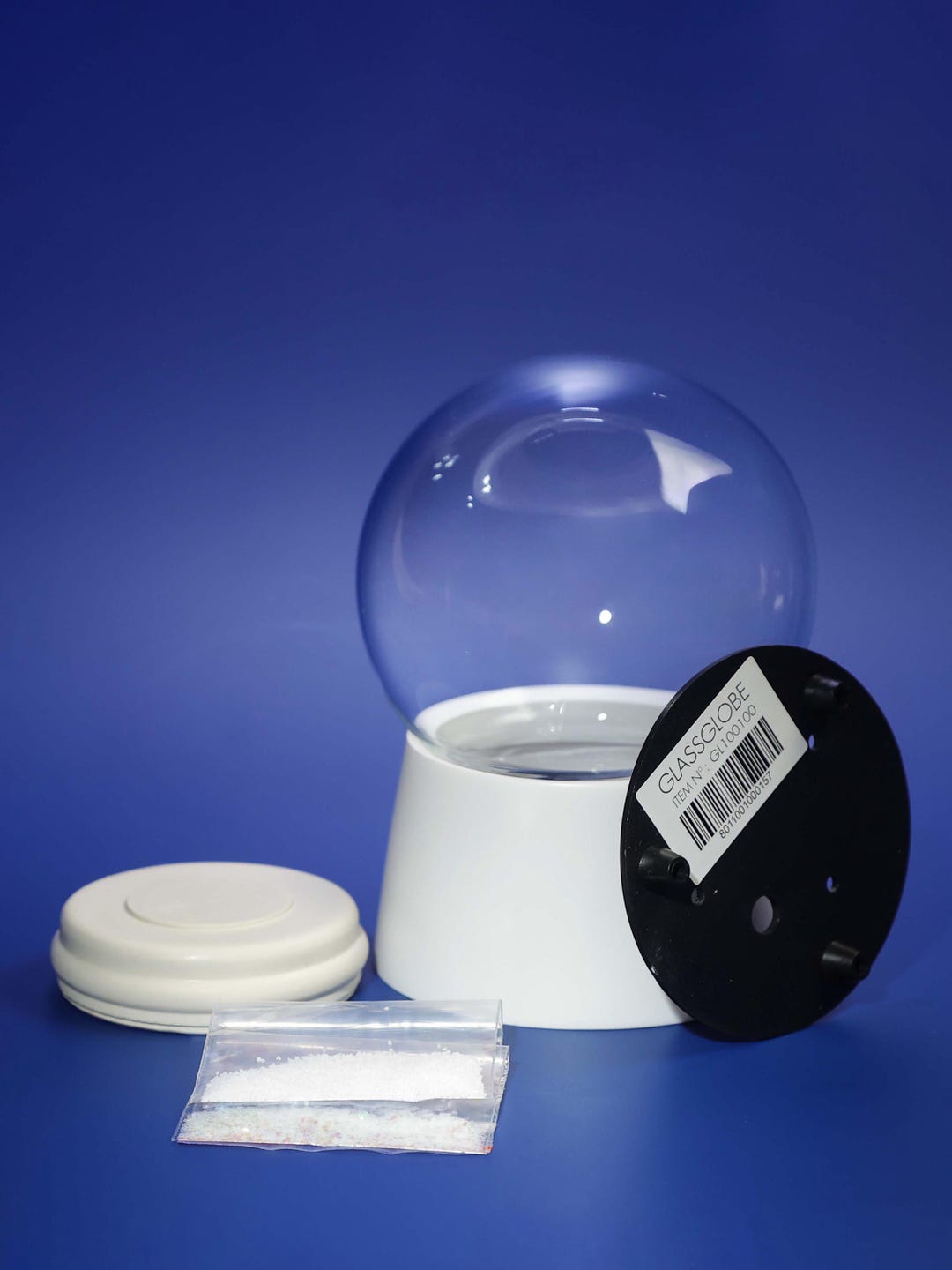 DIY 100mm Snow Globe Kit | With Snow and Glitter | 100mm Diameter ...