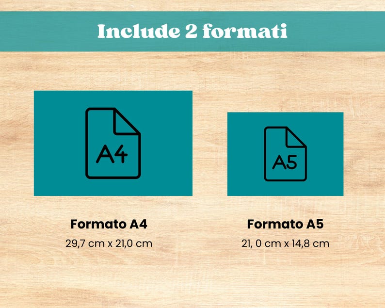 2026 Calendario in Italiano stampabile - A4/A5 PDF Download - Calendario da stampare - Planner ...