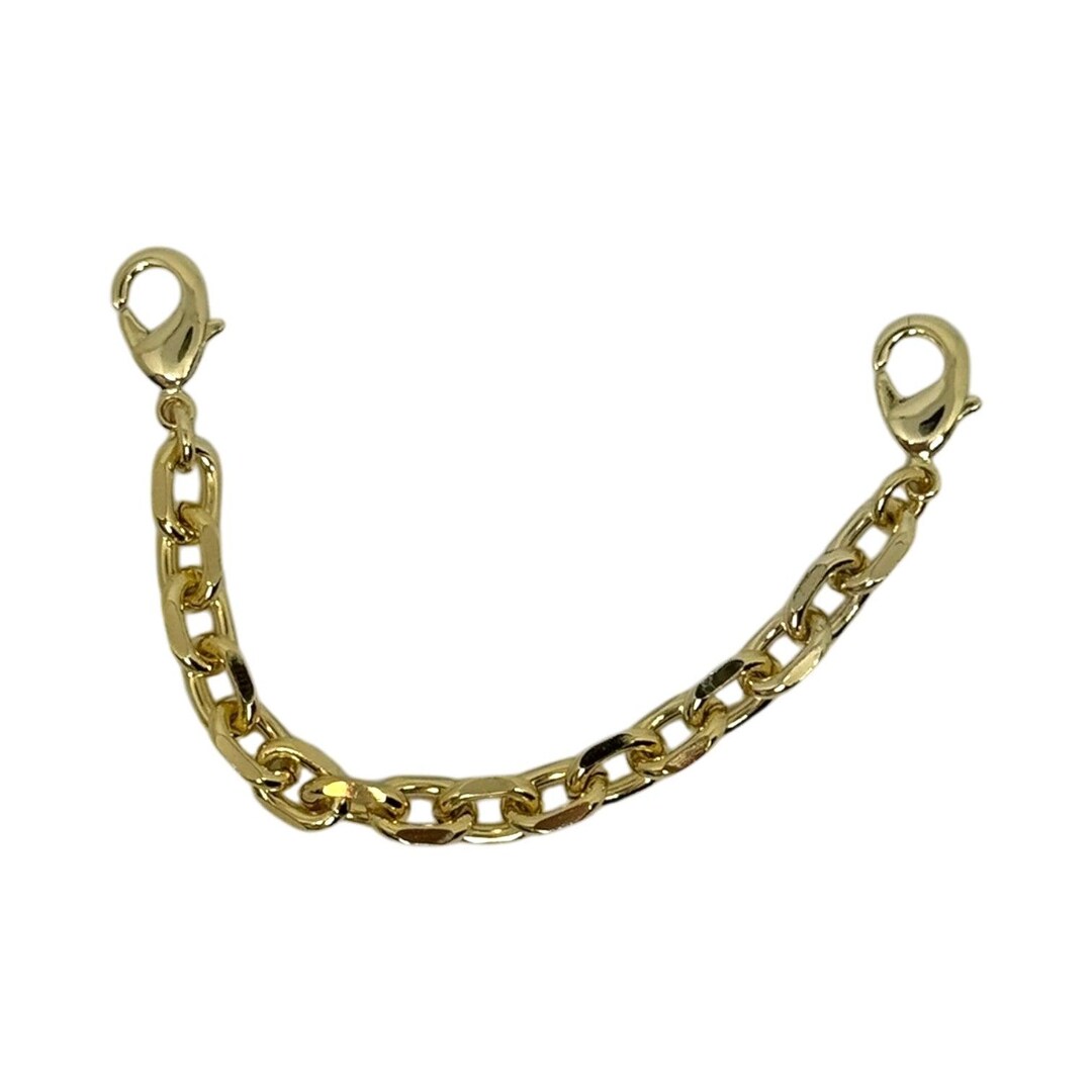 The 18K Gold Triple-plated Hat Chain or Shoe Charm Chain – Removable ...