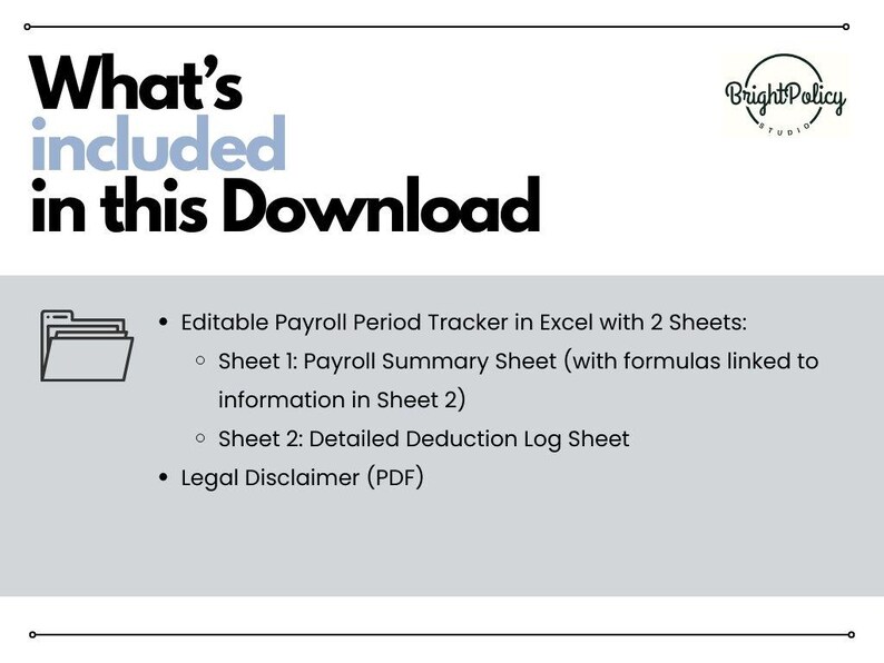 Payroll Tracker Excel Template, Automated Calculator With Employee Pay ...