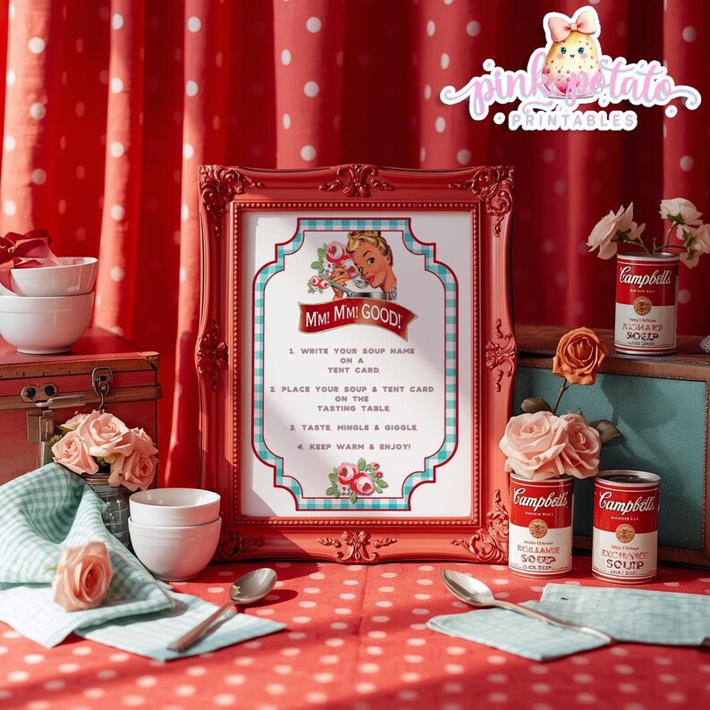 Soups On-soup Swap-how to Sign-soup Exchange-soup Theme-soup Party ...