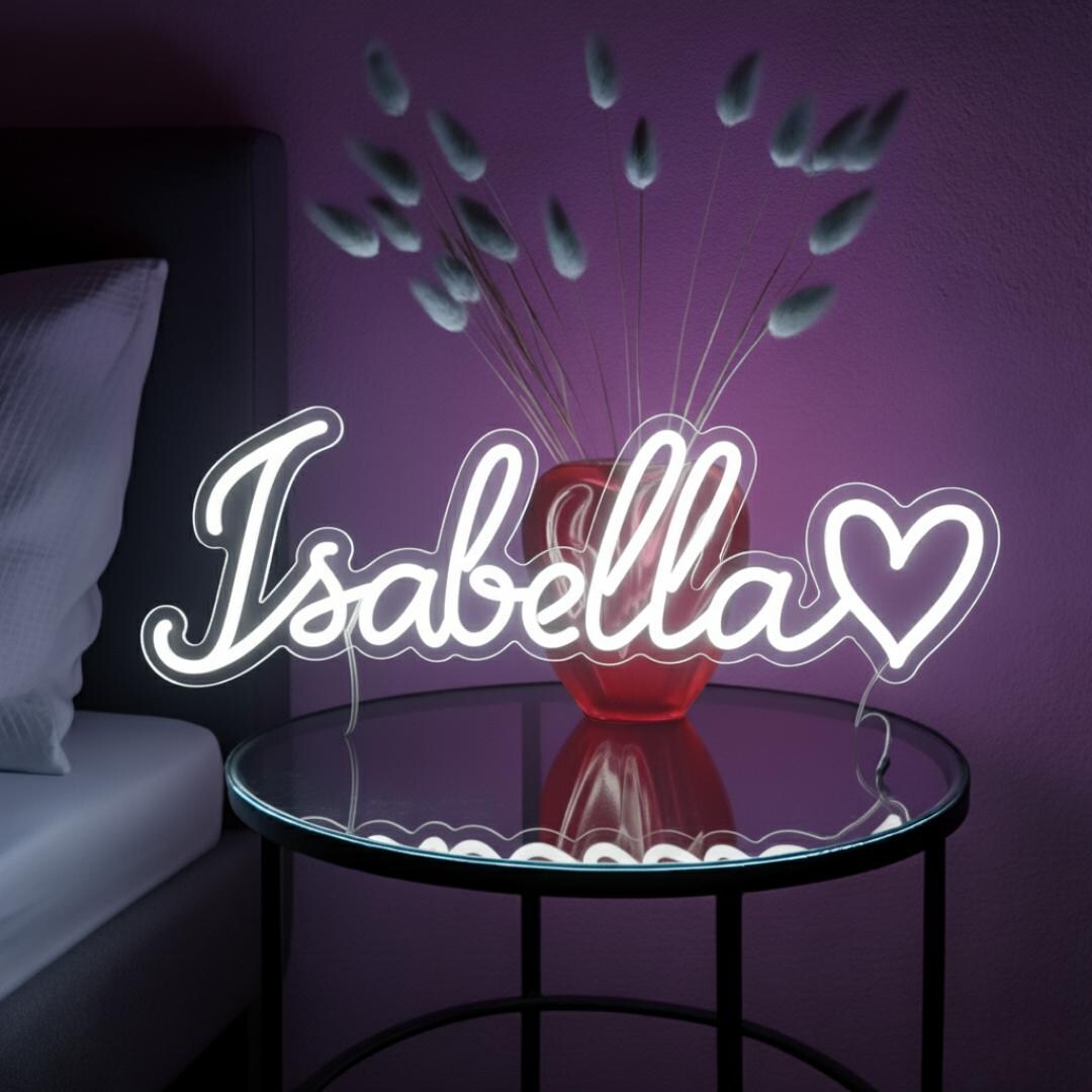 Custom Neon Signs & LED Lights | Personalized Name Signs, Wedding and ...