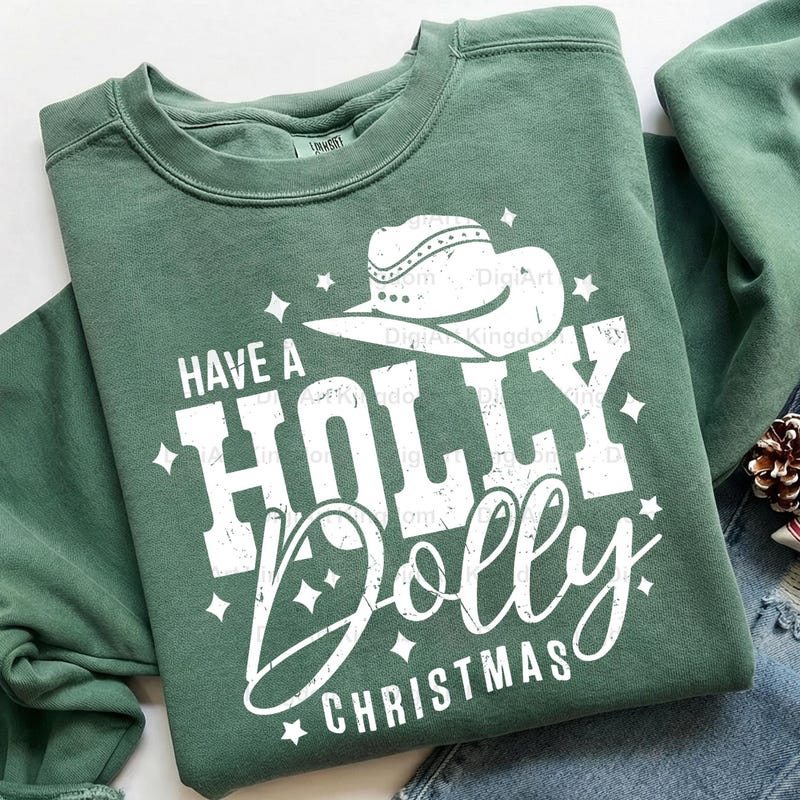 Cowgirl Christmas Art - Etsy