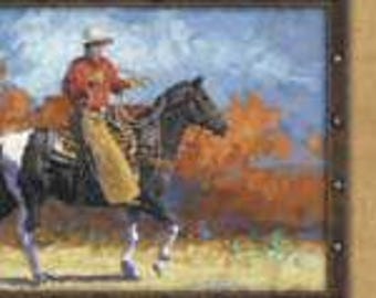 cowboy border wallpaper