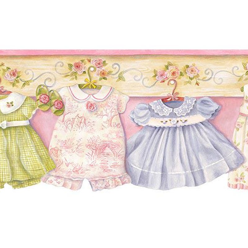 Brewster Wallpaper Border - Etsy