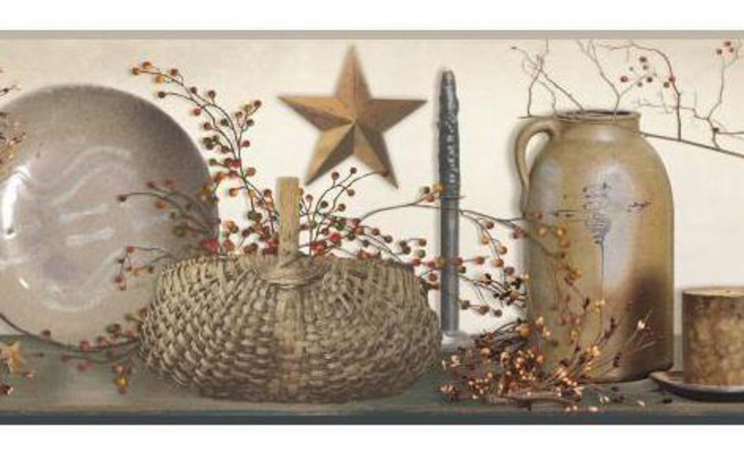 Simple Blessings Wallpaper Border Ac4372bd - Etsy