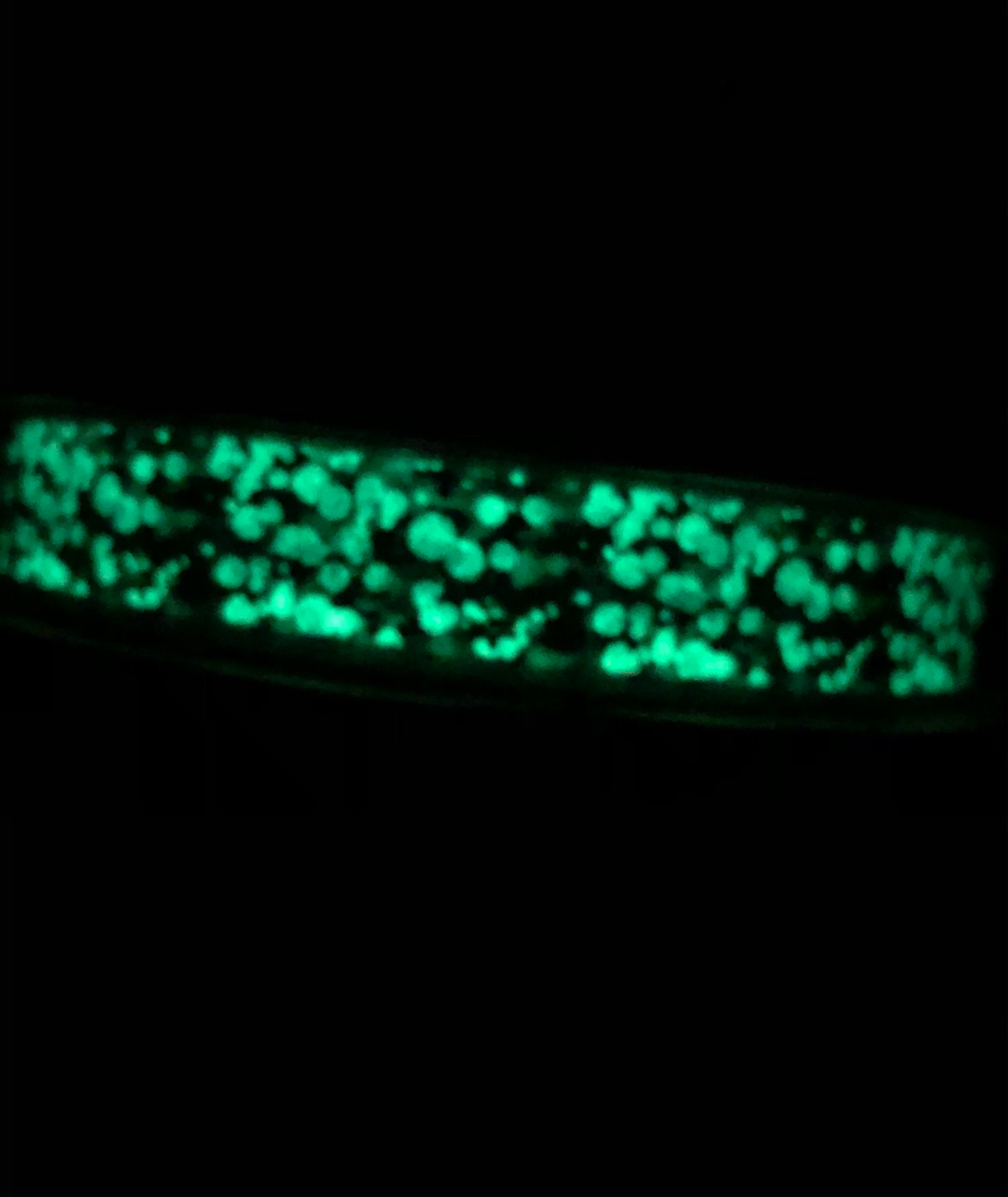 Glow in the Dark Ribbon Black & White 5/8 Inch 5 Yard | Etsy