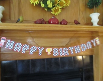 Pit Stop Banner - Etsy