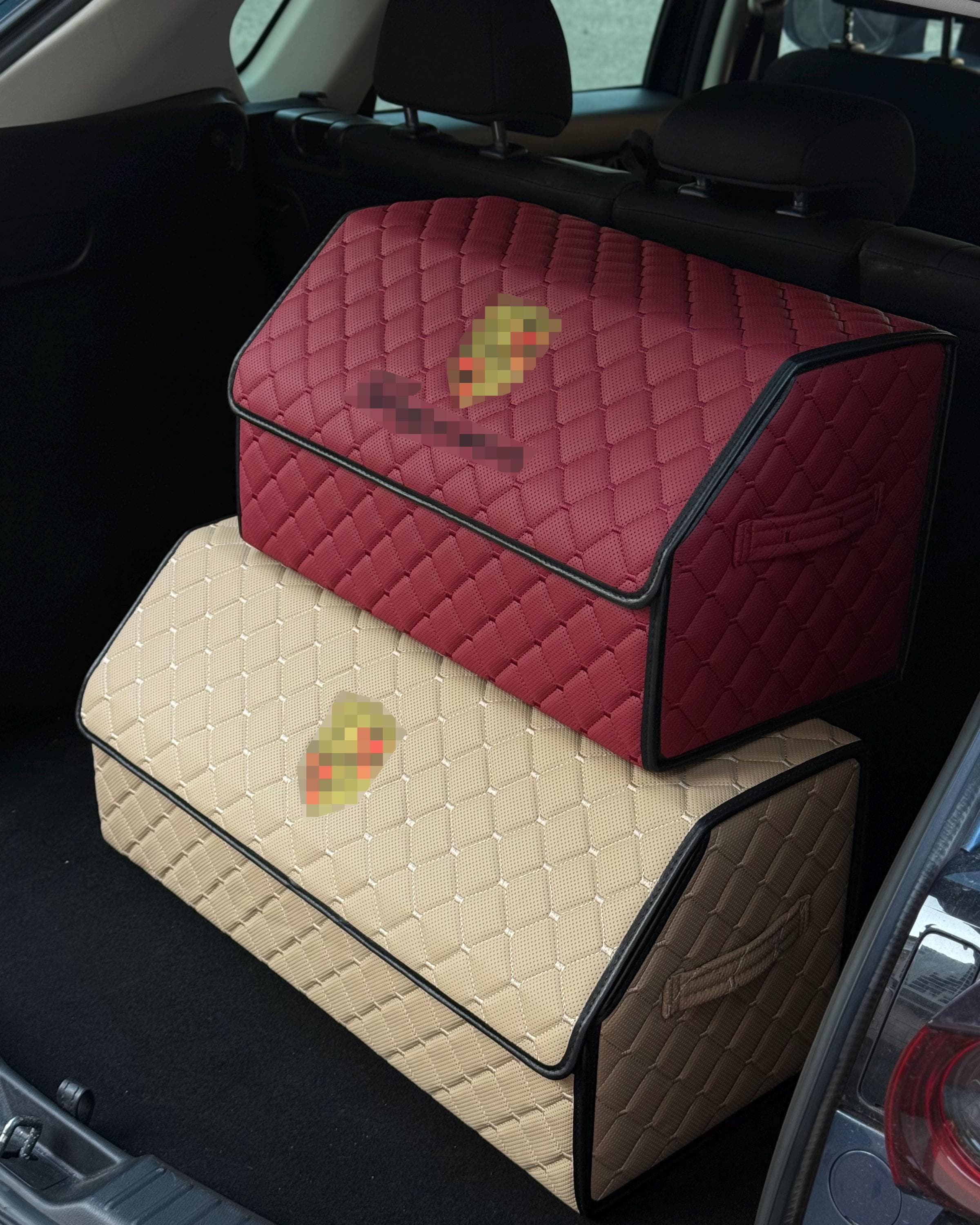 Personalized Car Trunk Organizer, Turkish Eco-leather, Auto Gift - Etsy