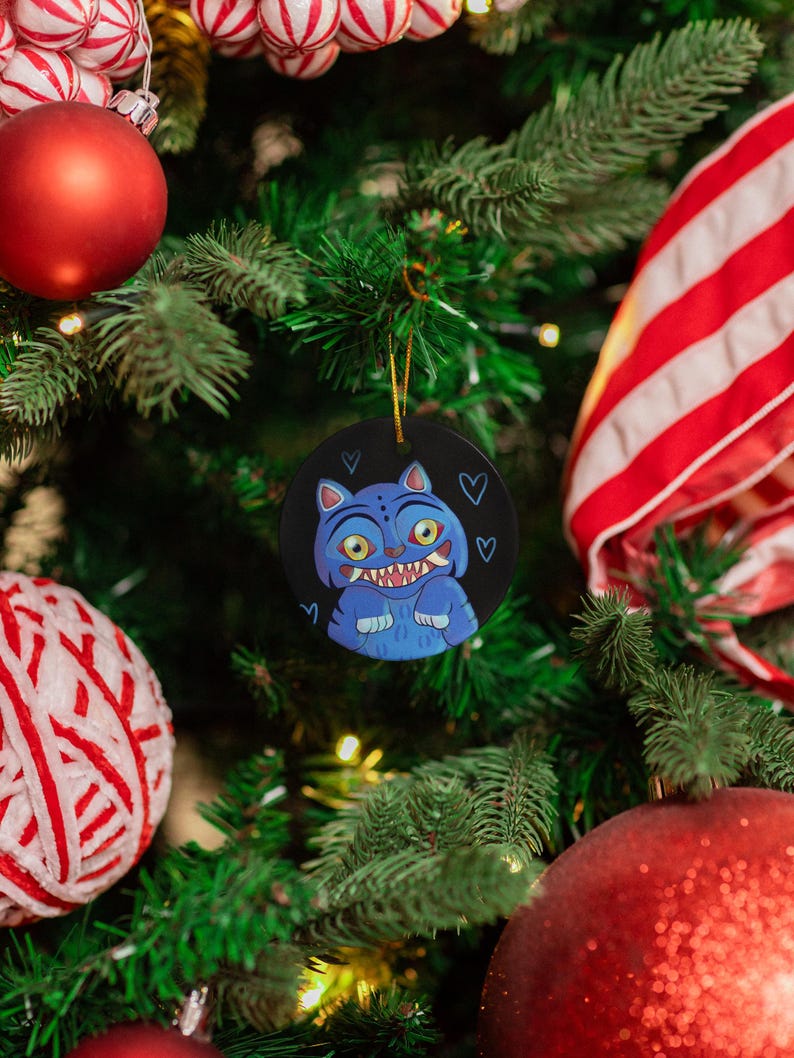 Huntrix Kpop Ornament: Cute Derpy Anime Design - Ceramic Holiday Decor ...