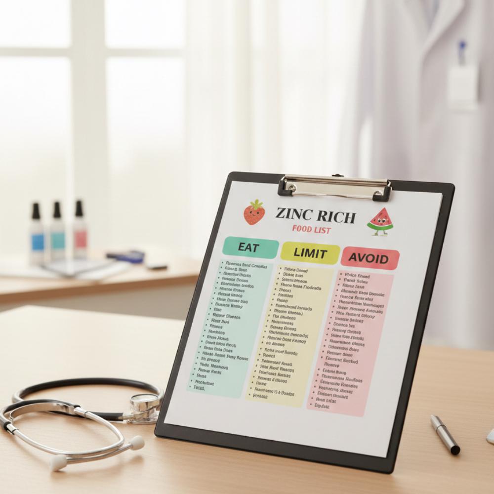 Zinc Rich Food List - High Zinc Food Sources Chart, Zinc Rich Grocery ...