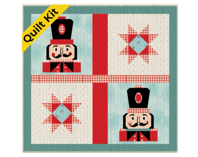 The Nutcracker Quilt Kit AGF Studios Wall Art Quilt Kit - Etsy