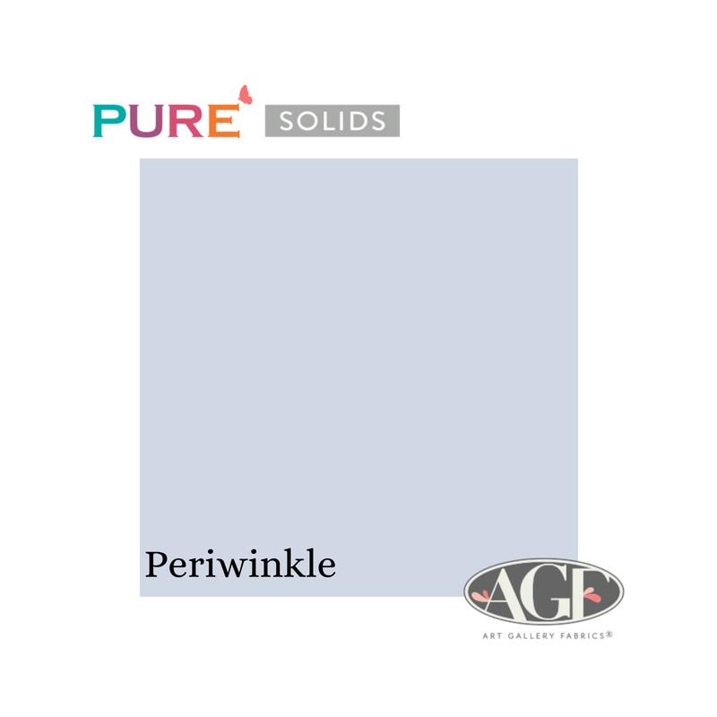 Periwinkle Fabric - Etsy