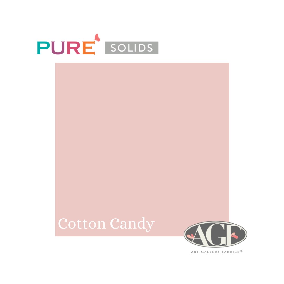 Pure Solids Cotton Candy (PE-487) Quilting Cotton | Art Gallery Fabrics ...