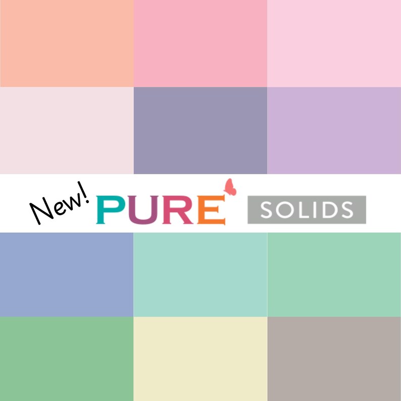 2025 AGF Pure Solids | 12 New Colors | FQ and HY Bundles - Etsy