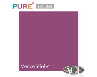 Pure Solids Verve Violet - Etsy