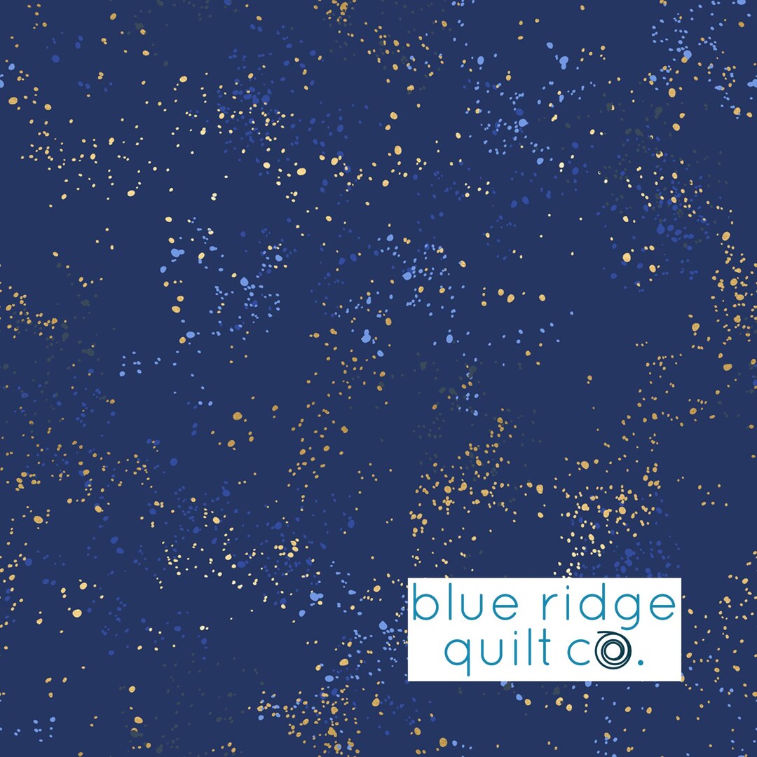 108" Speckled Wideback Navy by Rashida Coleman Hale | Ruby Star Society | Sold by the Half Yard ...