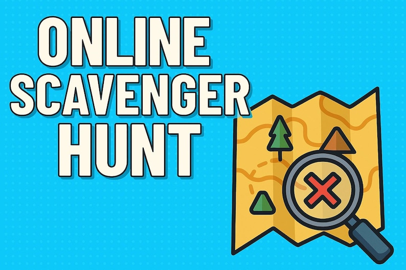 Online Scavenger Hunt - Etsy