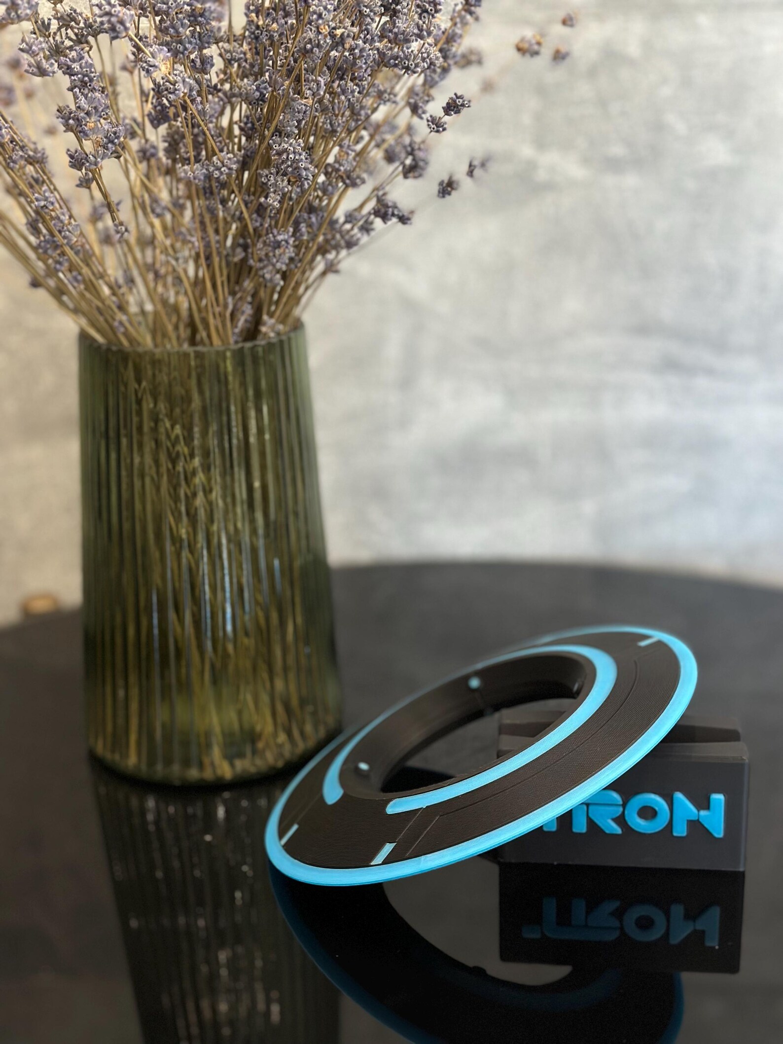 TRON Identity Disc Replica With Luminous and Regular PLA Plastic – Sci ...