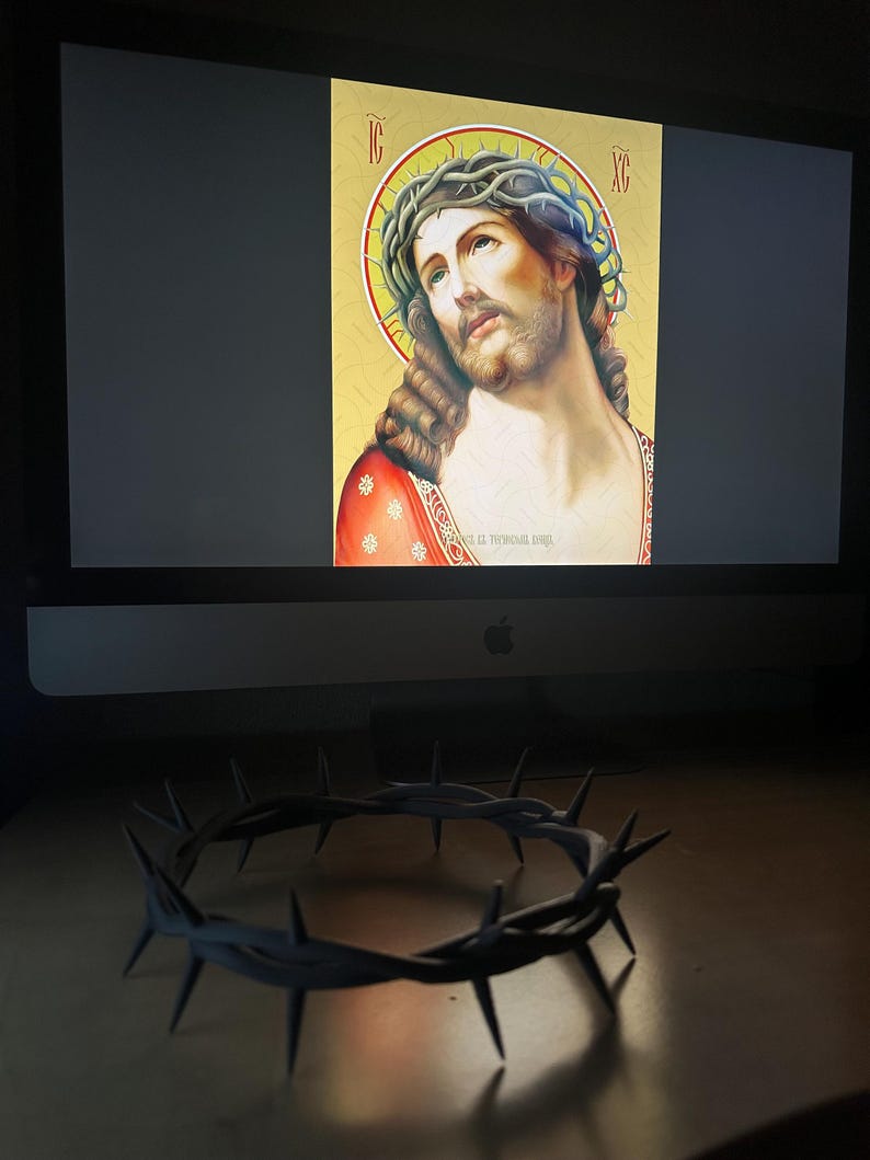 Crown of Thorns (jesus Style) - Etsy