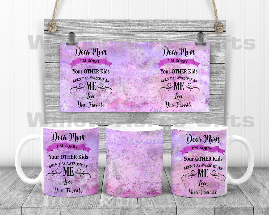 Mother's Day Coffee Mug Design Mug PNG Mother's Day - Etsy